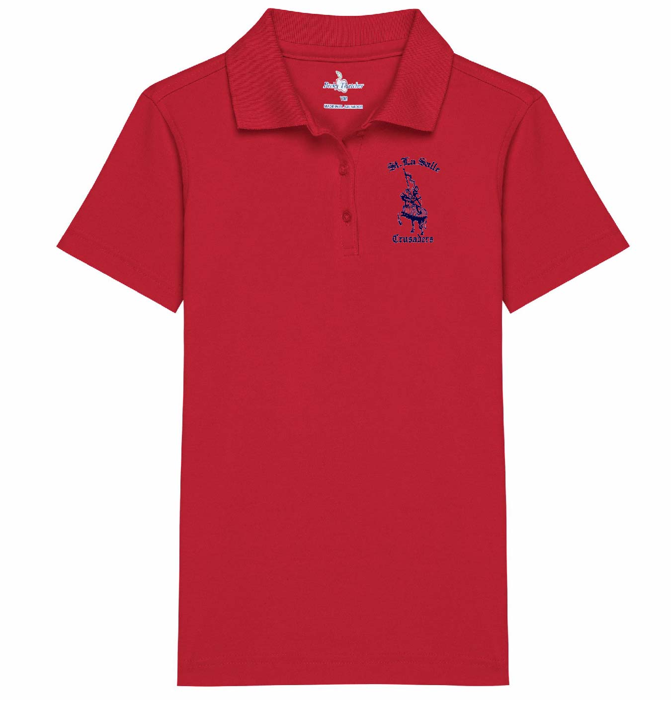 Girls Short Sleeve Interlock Polo (Prek-8TH) – hello nella
